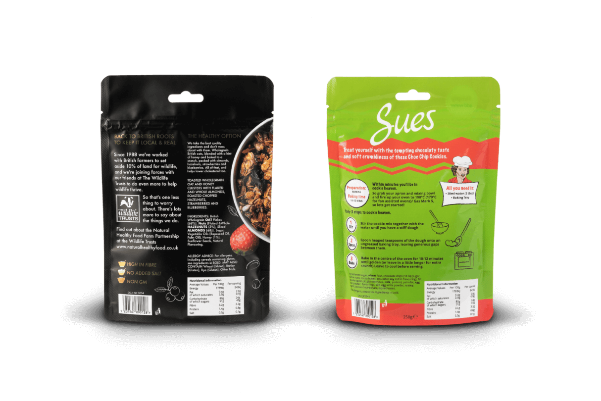 Eco Friendly Sustainable Food Pouches - Readability Ltd